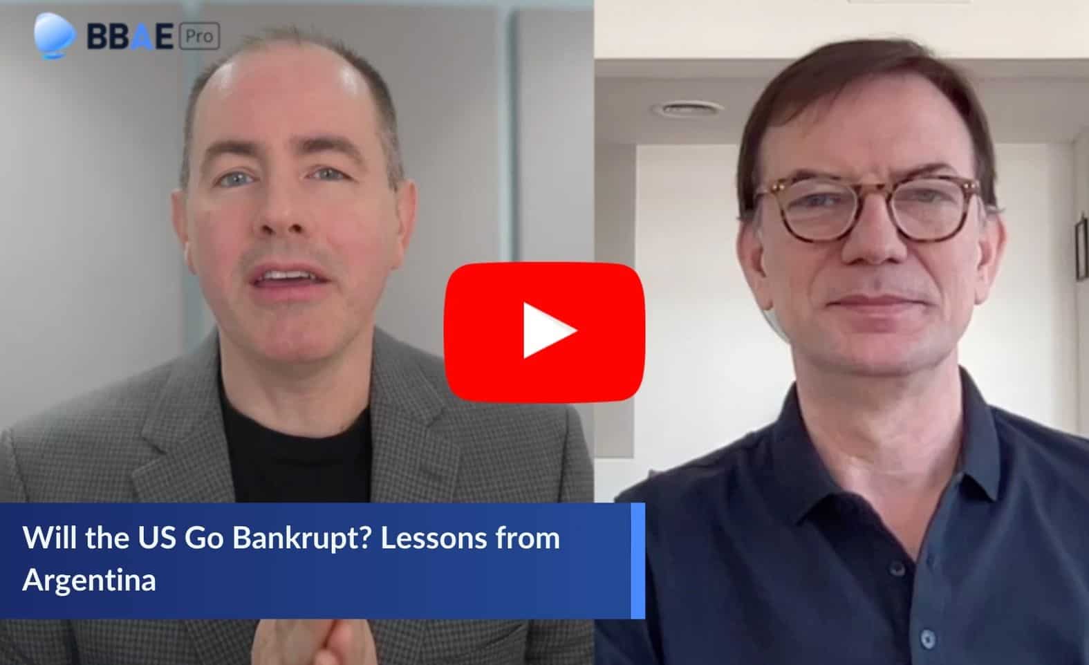 Will the US Go Bankrupt? Lessons from Argentina